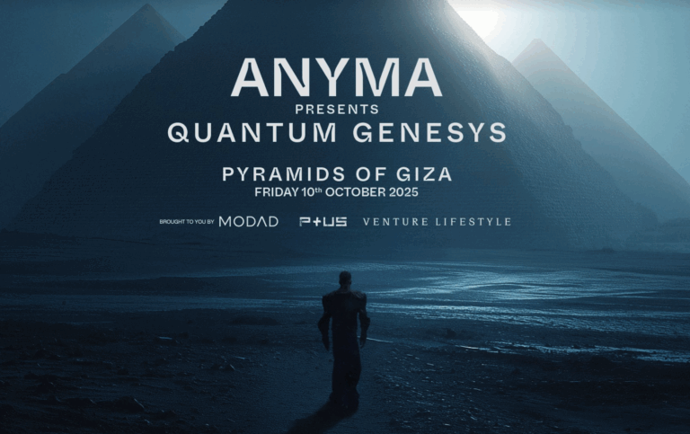 Anyma First Ever Two Part Performance by the Pyramids - Excel Travel Egypt